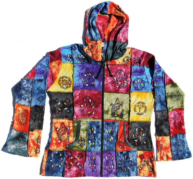 Goa Jacke mit Kaputze 7